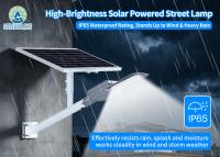 China Eco-Friendly Off-Grid Solar LED Street Light, Zero Electricity Bill Wireless Outdoor Road Illumination for sale