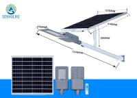 China High-Lumen Smart Solar Powered LED Street Light, Energy-Saving Microwave Induction Outdoor Road Lamp for sale