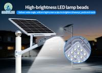 China High-Lumen Smart Solar Powered LED Street Light, Energy-Saving Microwave Induction Outdoor Road Lamp for sale