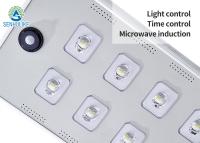 China 8 Eyes All In One Solar Street Light, COB LED IP65 Aluminum Lamp with Microwave Motion Sensor for Outdoor Road Lighting for sale