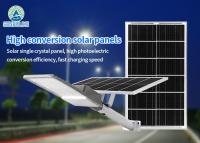 China 150 LEDs Separated Solar Street Light, IP65 Outdoor Lamp with Microwave Sensor for Large Area Lighting for sale