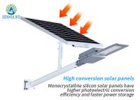 China 100 LEDs Off-Grid Solar Road Light, IP65 Aluminum Solar Lamp with Motion Sensor for Outdoor Projects for sale