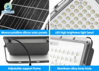 China 112 LEDs Solar Powered Flood Lamp, IP65 Aluminum Motion Activated Light for Commercial Outdoor Use for sale