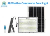 China 160 LEDs High Lumen Solar Flood Light. IP65 aluminum outdoor area light with motion sensor. Bright wide coverage. SENHULIKE Foshan factory direct supply for large outdoor projects. for sale