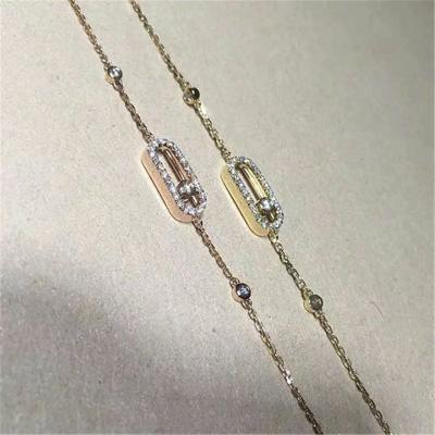 China Luxury jewelry factory Luxury Jewelry diamond bracelet 18k white gold yellow gold rose gold diamond  bracelet for sale
