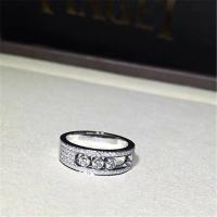 China Luxury jewelry Luxury Jewelry Three drill sliding ring material 18k white gold yellow gold rose gold diamond ring for sale