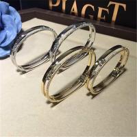 China Jewelry factory in Shenzhen, China Luxury Jewelry Symbolize love  bracelet 18k gold  5 diamond sliding Bracelets for sale