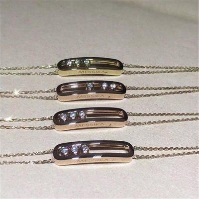 China Luxury jewelry factory Mk diamond bracelet 18k white gold yellow gold rose gold diamond  bracelet for sale