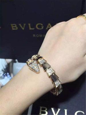 China Bi diamond snake Bracelet 18k gold white gold yellow gold rose gold diamond Bracelet Jewelry factory in Shenzhen, China for sale