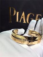 China Cartie  openning love braceleto 18k gold  white gold yellow gold rose gold bracelet  Jewelry factory in Shenzhen, China for sale