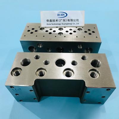 China Custom Precision Hydraulic Manifold Blocks, CNC Machined, Non-StandardHydraulic Valve Blocks Drawings Accepted for sale