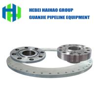 China DN15 Class 900 Raised Face Threaded Flange SO Blind A182 Stainless Steel Threaded Flange for sale