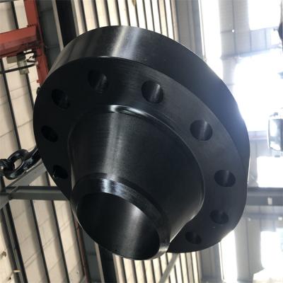 China Carbon Steel Forged Weld Neck Pipe Flanges ASME B16.5 B16.47 Butt Weld for sale