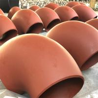 China 4 Inch 30 Degree Butt Weld Pipe Elbow ASME B16.28 ASTM A815 Duplex 2507 WPS32750 for sale