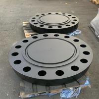 China DIN Tri Clamp Threaded Blind Flange ASTM A105N Forged Carbon Steel In Stock for sale