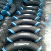 China ANSI B16.25 Butt Welded Pipe Fittings Sch 140 CS Black Iron Pipe 90 Degree Bend for sale