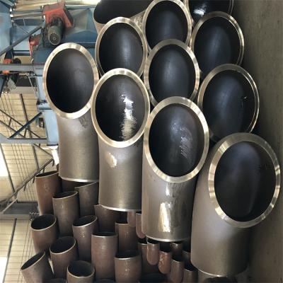China BS DN15 Schedule 40 45 Degree Elbow 4 Inch Steel 90 Degree A234 WP1 Seamless CS for sale
