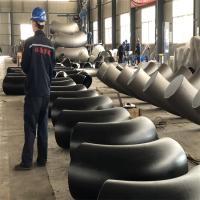 China Sch 160 GB Carbon Steel Elbow Black Pipe Forged A53GR.B 45 Degree Black Pipe Fitting for sale