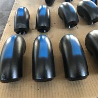 China STD Galvanized Forged Steel Fittings Flange Welding Sch 160 Long Radius 90 Degree Bend for sale