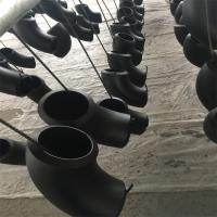China ANSI B16.9 Flanged Reducing Elbow Sanitary Butt Welded Carbon Steel 90 Degree for sale
