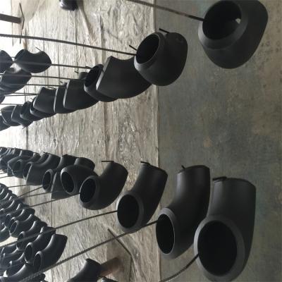 China ANSI B16.9 Flanged Reducing Elbow Sanitary Butt Welded Carbon Steel 90 Degree for sale