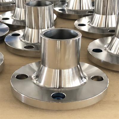 China Astm SUS 316Ti UNS S31635 Weld Neck Pipe Flanges FF RF RTJ Stainless Steel 1.4308 Wn Flanges for sale