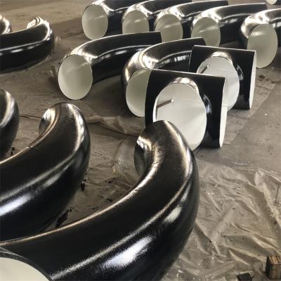 China ASME B16.9 A234 Carbon Steel Elbow MS 45 Degree SCH 40 STD 1.5D LR BW for sale