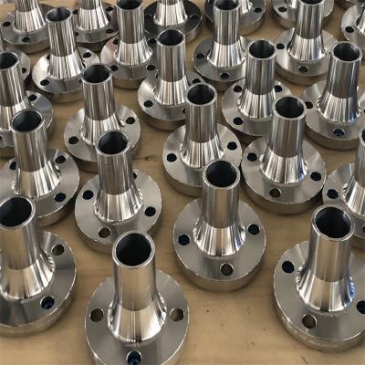China Stainless Steel Threaded Weld Neck Pipe Flanges SCH 40 A182 Standard DIN JIS GB 150lbs for sale