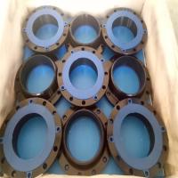 China ANSI DIN Slip On Steel Plate Flanges Class 300 Sch 40 A105 Carbon Steel for sale