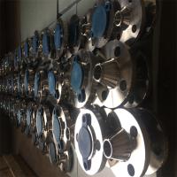 China DN200 Raised Face Long Weld Neck Flange ANSI 150LBS Carbon Steel Black for sale