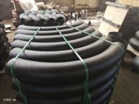 China ASTM A53 Carbon Steel Butt Weld Elbow DN150 SCH 30 Forged Sand Blasting for sale