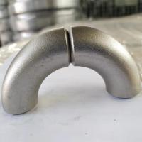 China 304 Tubing 90 Degree Stainless Steel Elbow ANSI B16.9 Sch 80 for sale