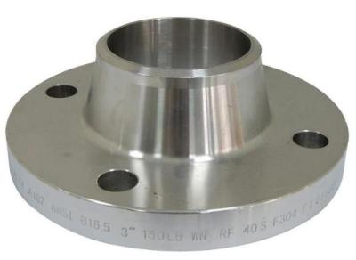 China WNRF Long Weld Neck Pipe Flanges ASME A105N Class 150 Custom for sale