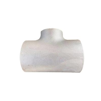 China ASME B16 9 Reducing Tee Pipe Fitting Sch 140 CT20 Carbon Steel Equal for sale