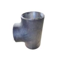 China 20 - 3000mm Equal Tee Sch 40 Hot Bending 20mm Carbon Steel Flanged Tee for sale
