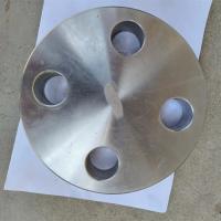 China PN16 Raised Face Forged Blind Flange ANSI B16.5 CL600 Forged Stainless Steel RTJ for sale