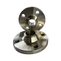 China Plate Weld Neck Flat Face Flange ASME B16 5 Class 150 Carbon Steel Stainless Steel for sale