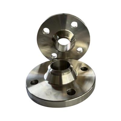 China Plate Weld Neck Flat Face Flange ASME B16 5 Class 150 Carbon Steel Stainless Steel for sale