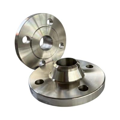 China ASME B16.47 RF Weld Neck Pipe Flanges PN6 Stainless Steel Forged WN for sale