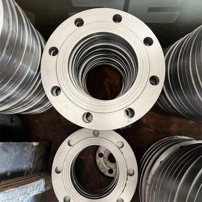 China Sanitary 4 Inch Threaded Flange 300lbs PN40 Malleable Steel Pipe Fittings For Drainage Pipe for sale
