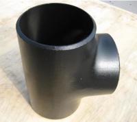 China XS Seamless Pipe Carbon Steel Tees Bevel Ends P265GH ASTM A234 GR WPB for sale