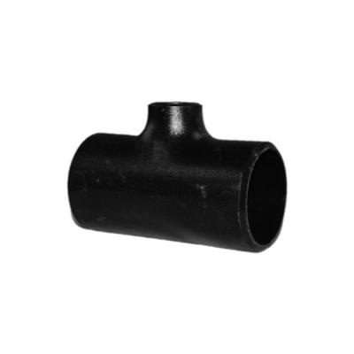 China Carbon Steel ASME B16.9 Pipe Fitting Seamless Straight Reducing Tee for sale