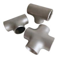 China 1 - 48 Inch 321 JIS Seamless Stainless Steel Tee Weld DIN2605 Cross Tee Pipe Fitting for sale