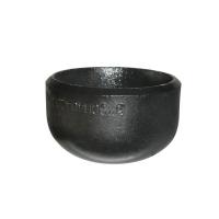 China DN15 Weldable Black Steel Pipe Cap SS400 DIN2605 Elliptical Dished Seal Head for sale