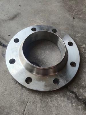 China PN100 DN50 Weld Neck Pipe Flanges , Mirror 304 Forged Stainless Steel Flange for sale