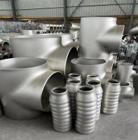 China Black Reducing Carbon Steel Tees JIS EN XXS Lateral Malleable for sale