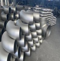 China DN15 BS Carbon Steel Buttweld Fittings Equal 45 Degree 24 Inch 90 Degree Elbow for sale