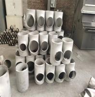 China BSPP SCH 40 Carbon Steel Tees Equal / Galvanised Malleable Iron Pipe Fittings Bull Head for sale