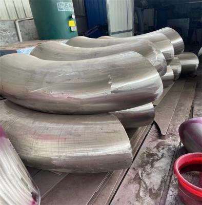 China JIS Round Galvanized Steel Pipe Elbow Seamless Sch 40 Long Radius Large Diameter for sale