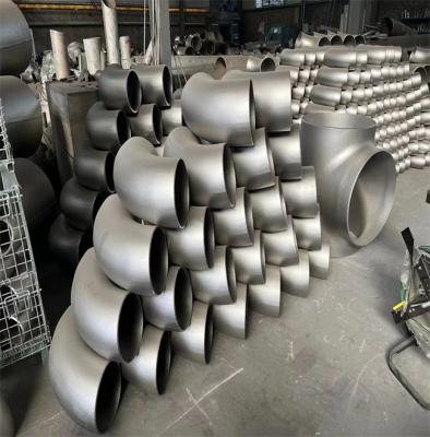 China LR Seamless Pipe Fitting Carbon Steel ASTM 90 Degree Elbow for sale